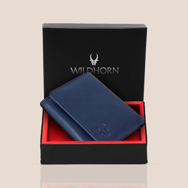 LUKE RFID Protected Leather Wallet for Men – WILDHORN